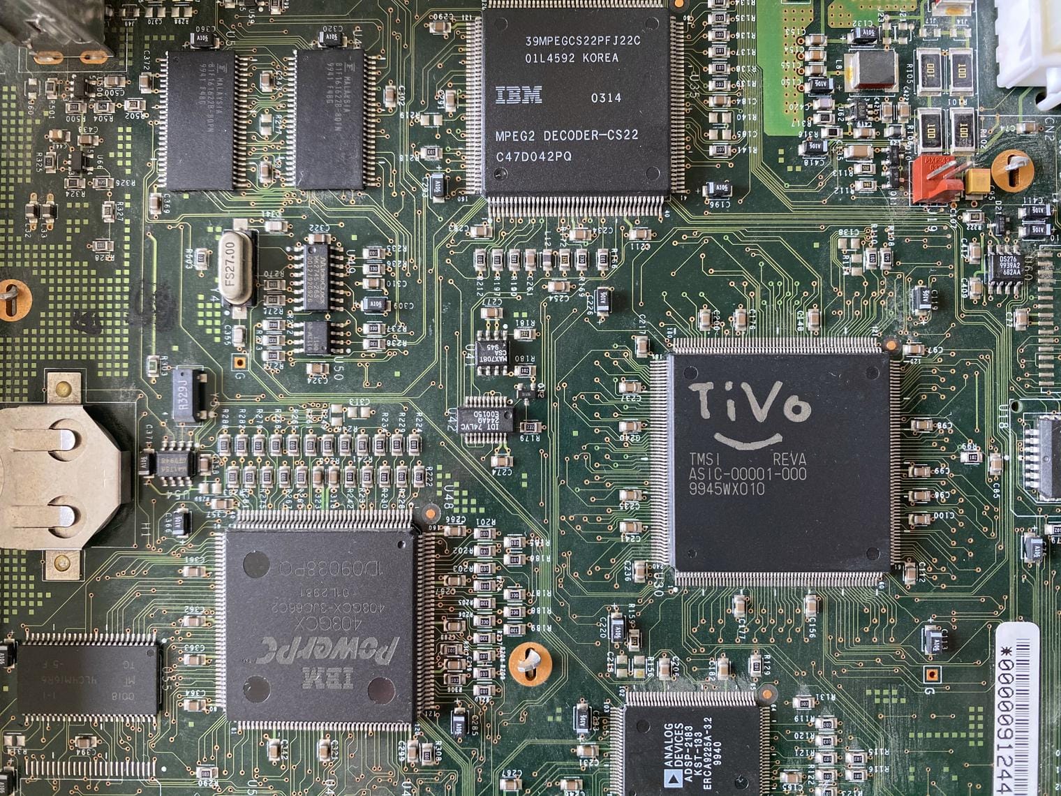 Sony TiVo SVR-2000 Image Gallery | Cracked the Code — Adventures in ...