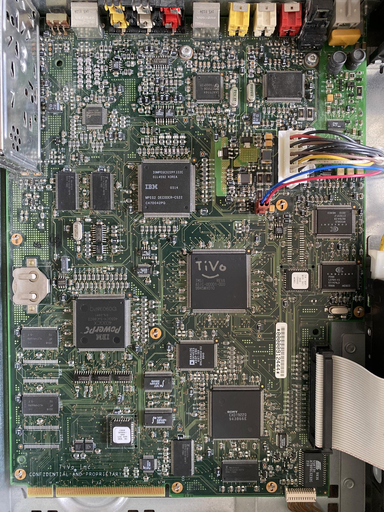 Sony TiVo SVR-2000 Image Gallery | Cracked the Code — Adventures in ...